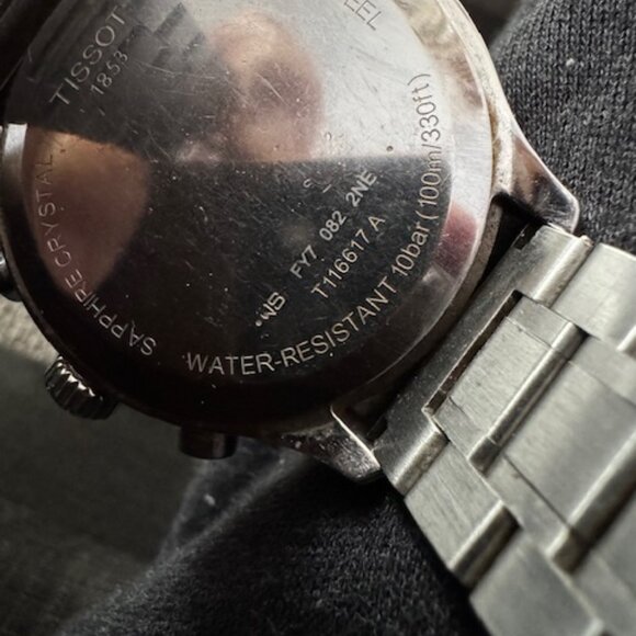 Tissot | Accessories | Tissot 853 Chronograph Date Window Mens ...